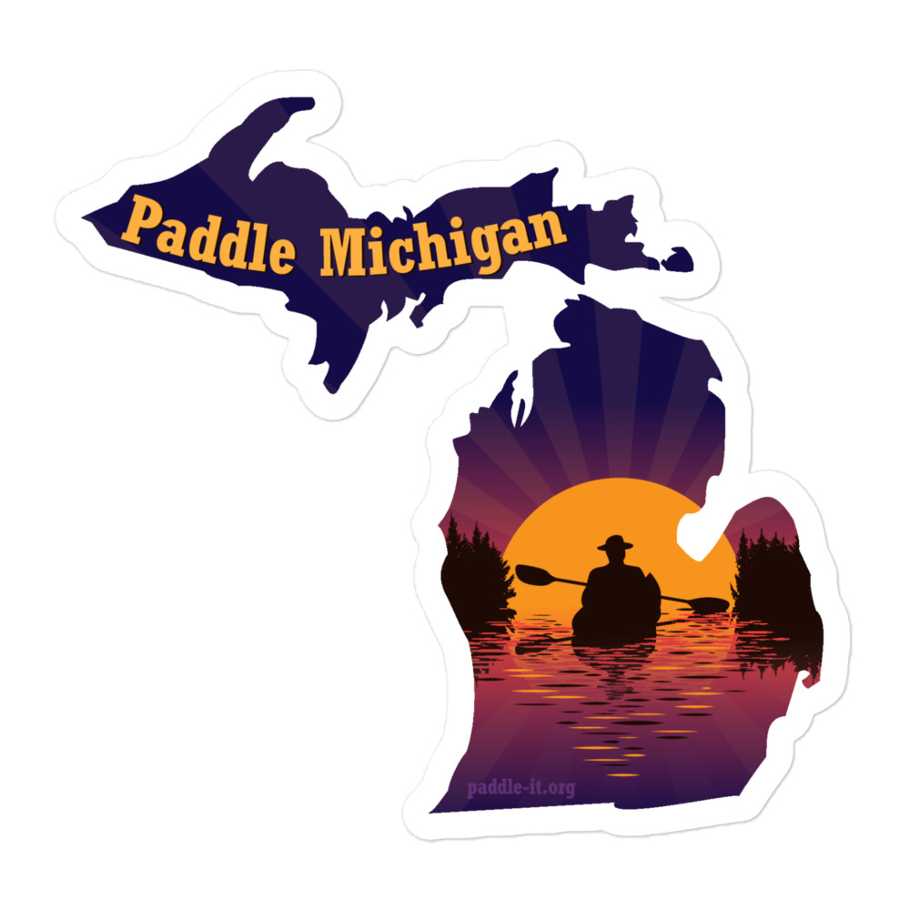 Paddle Michigan - Sticker